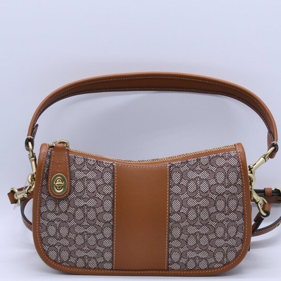 Coach | Bags | Coach Swinger In Micro Signature Jacquard Shoulder Bag ...